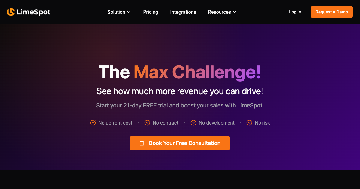 The Max Challenge | 21-Day Free Trial | LimeSpot
